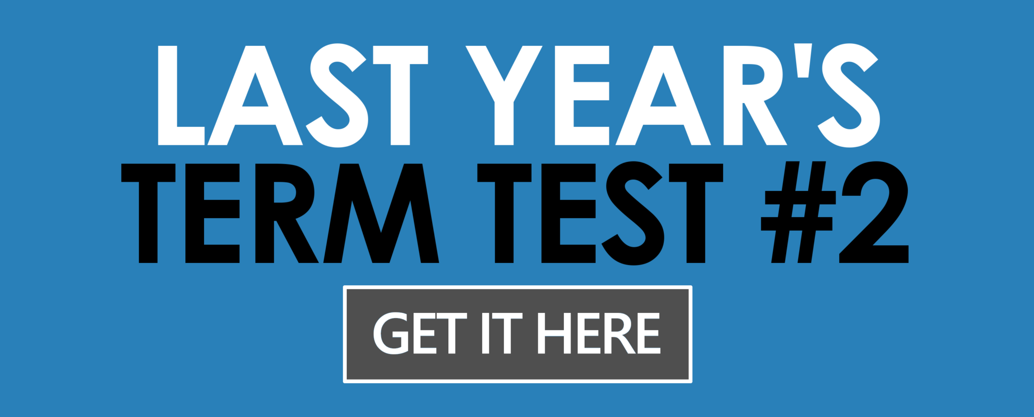 ADMS 2320: TERM TEST #2 PREP · Summer 2025 – Stats Doesnt Suck